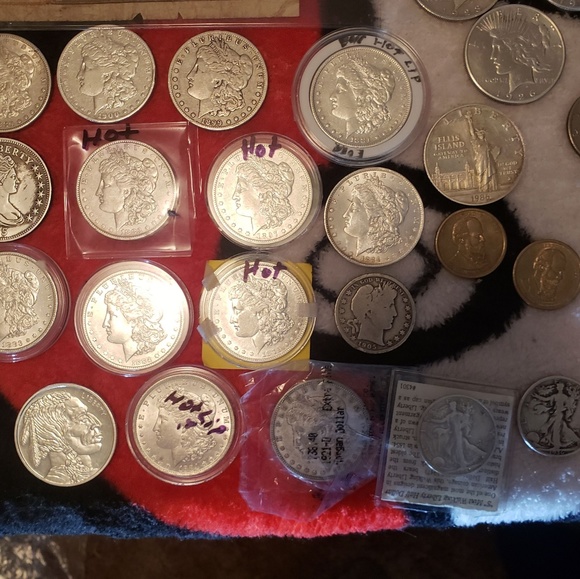 Other | Very Large Lot Us Old Coins And Paper Currency | Poshmark